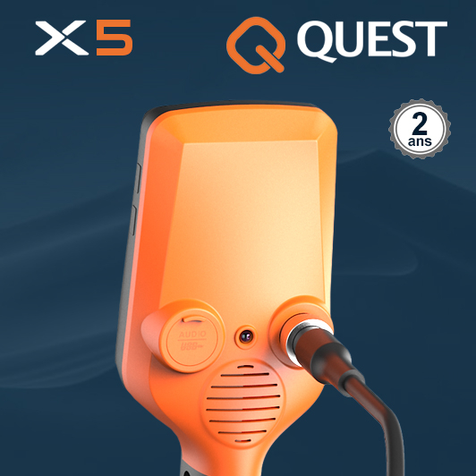 Quest X5 : un détecteur pour les débutants