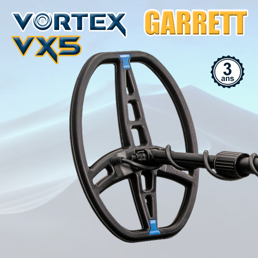 Détecteur Garrett Vortex VX5 avec nouvelle technologie MD-MF